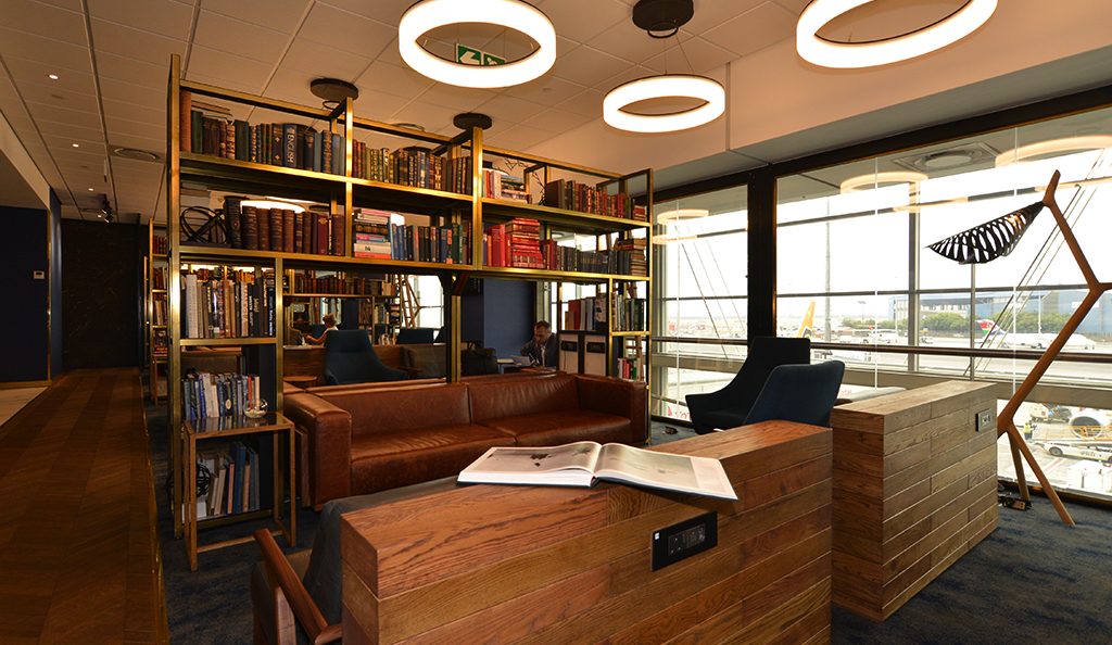 Project Name: Standard Bank Airport Lounge: The Library