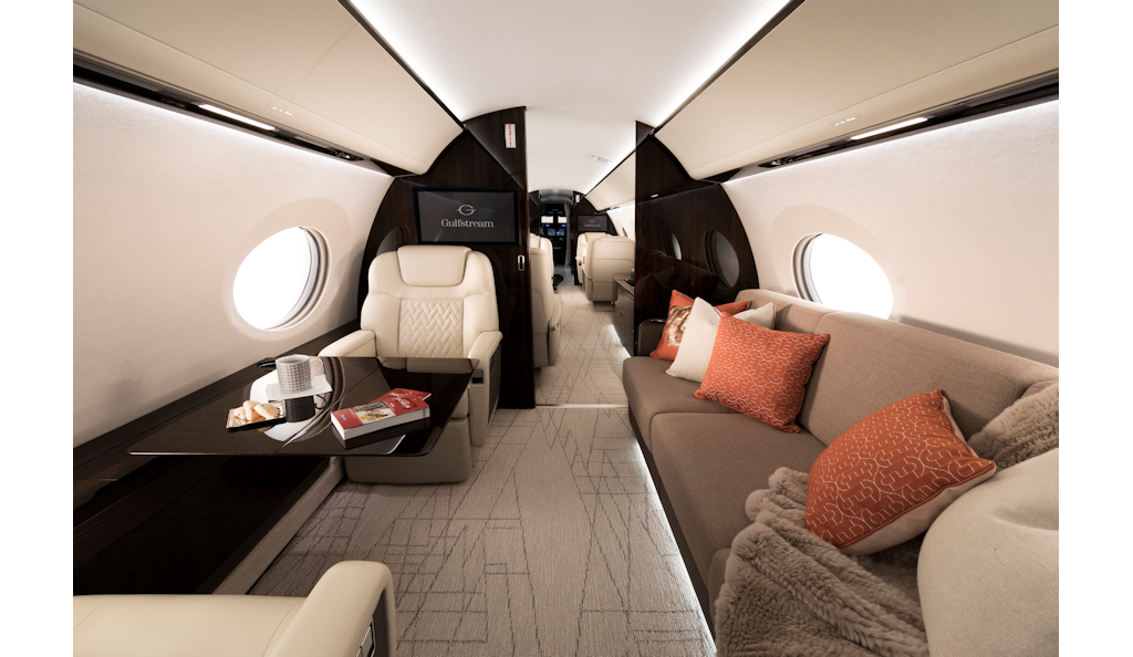 project name the gulfstream g600 fully outfitted test aircraft date ...