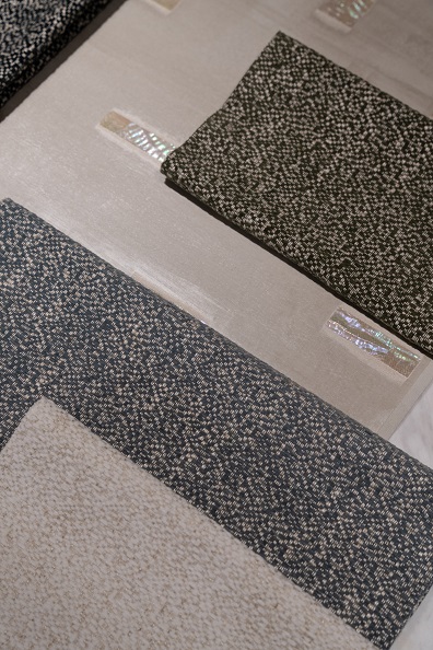 design et al Pastoral and Scandinavian Snow White Fabrics Collection by ...