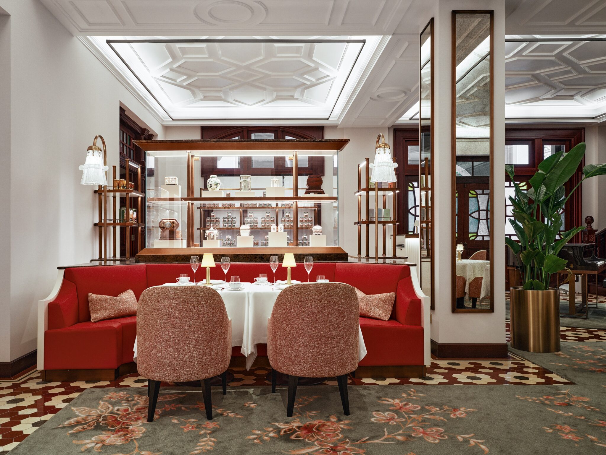 design et al Harrods Tea Rooms by Harrods Interior Design - design et al