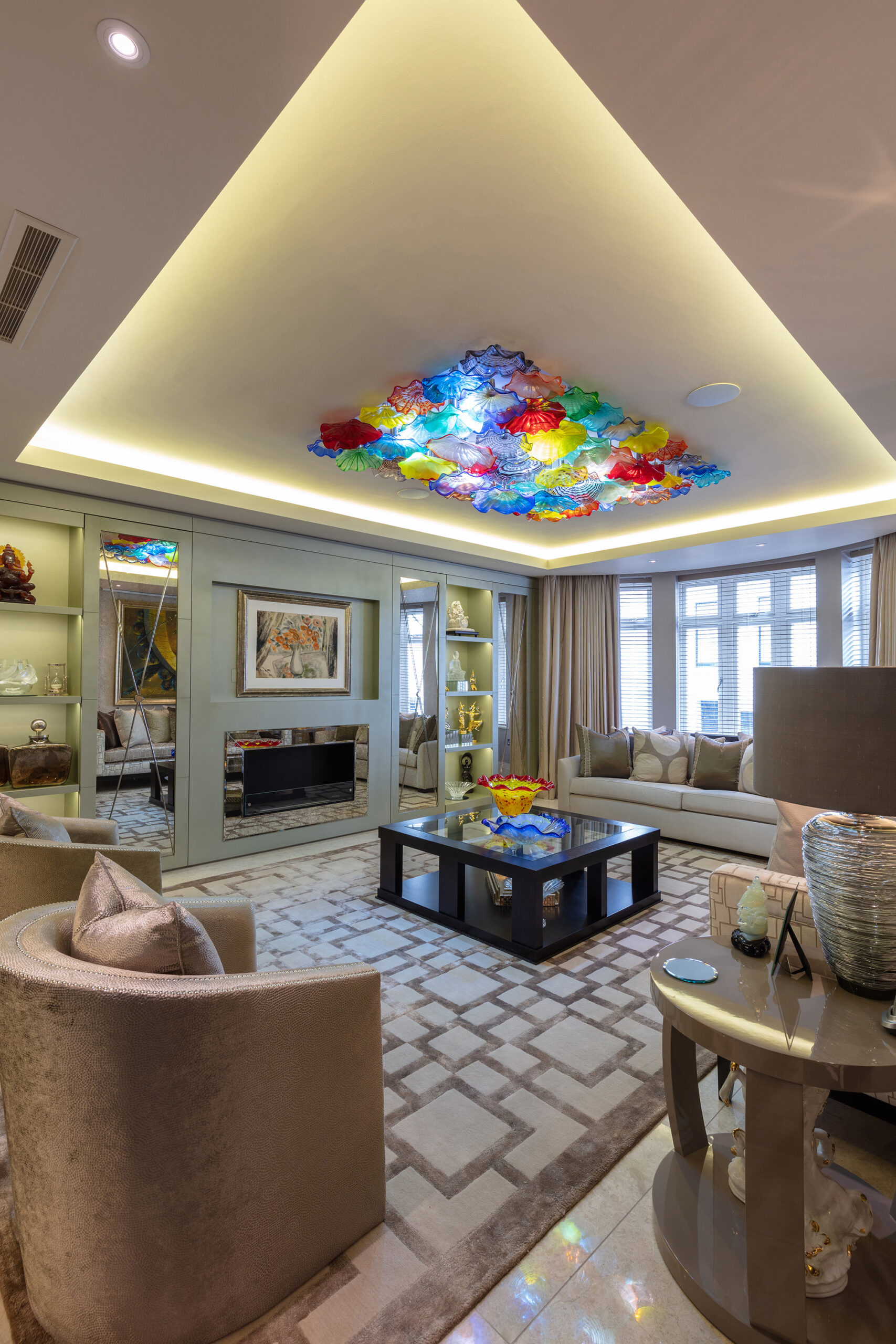 design et al Rainbow Project by Key Interior and Designs - design et al